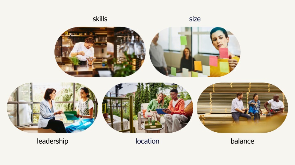 The building blocks of an agile and adaptive team